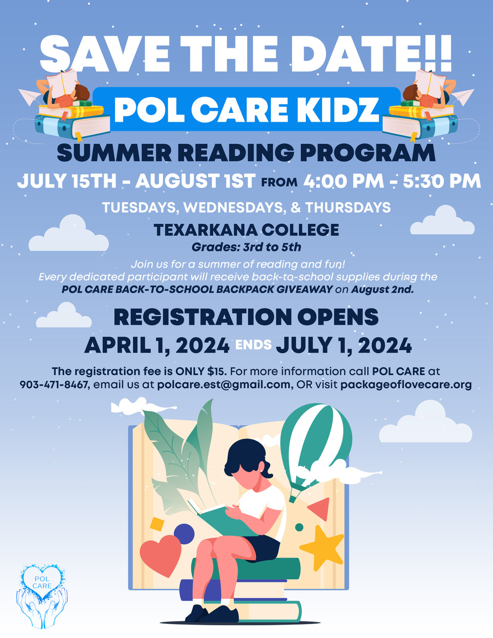 Kidz Summer Reading program